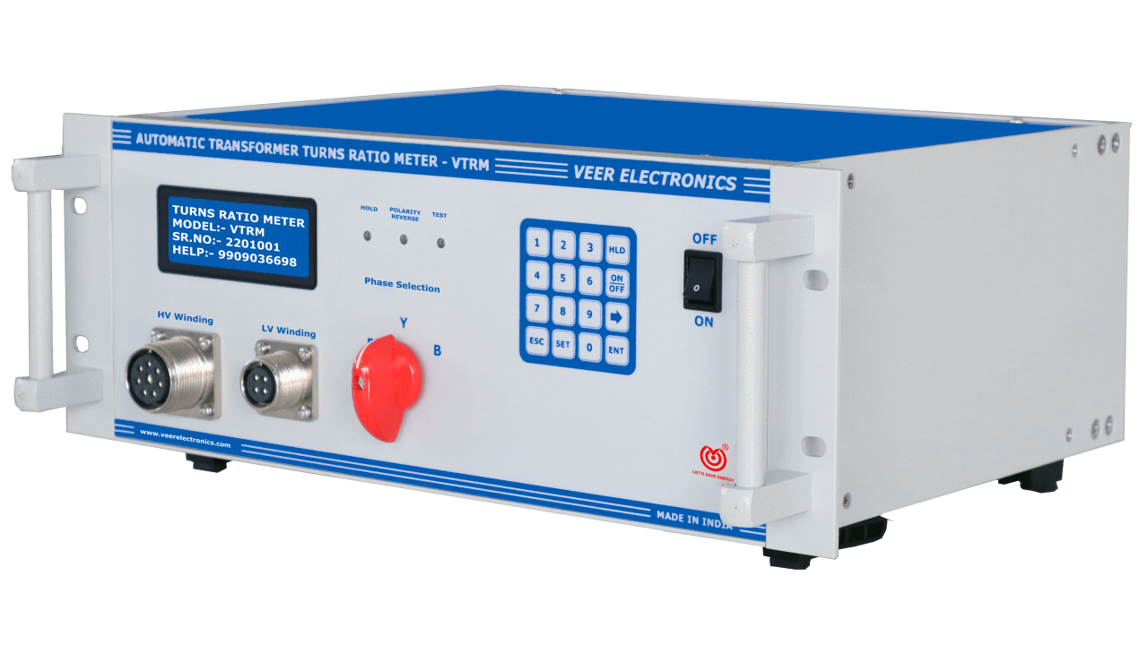 3 Phase Automatic Transformer Turns Ratio Meter-VTRM-3A/3B