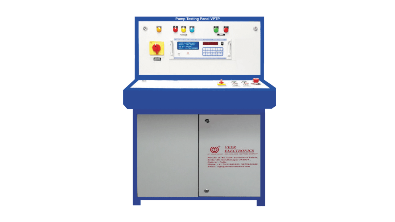 Pump Testing Panel-VPTP